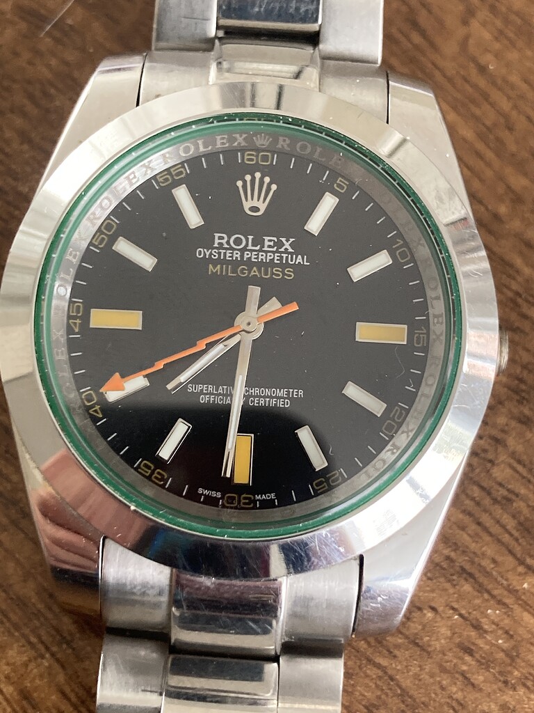 NEP !! Rolex Oyster Perpetual Milgauss - Vragen over echtheid, type ...