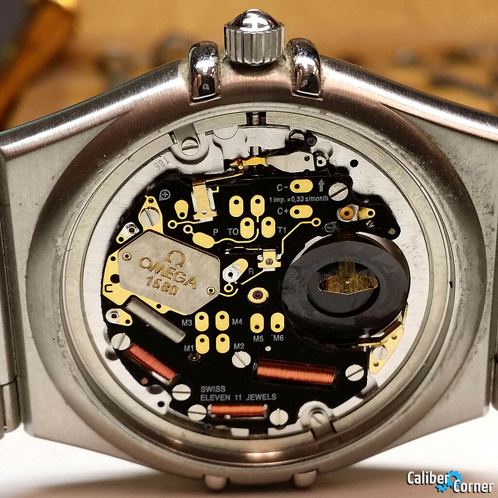 Omega 1680 / ETA 252.611 fijnafstelling - wat is een impulse ...