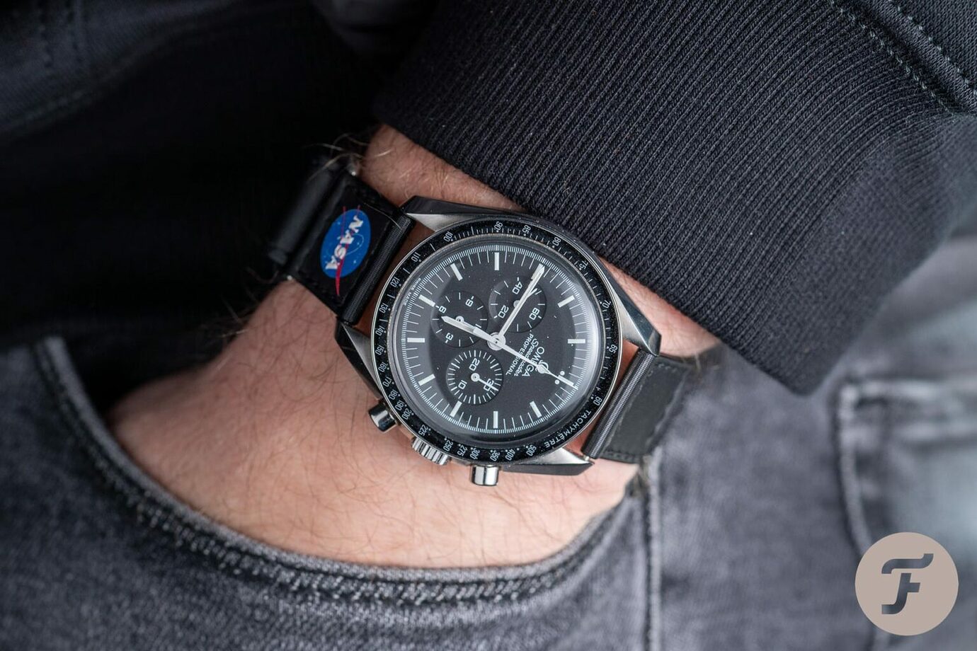 Nieuwe Omega Speedmaster Velcro strap in samenwerking met NASA ...