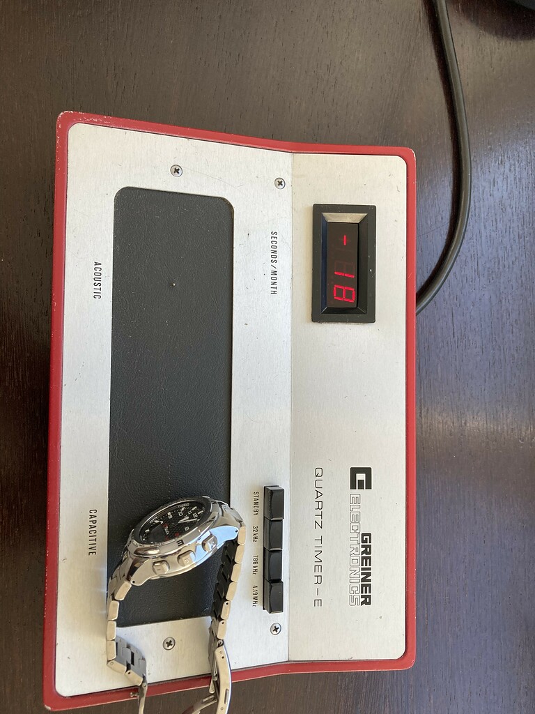 Quartz timer - Gereedschappen, technieken, werkbanken, etc ...