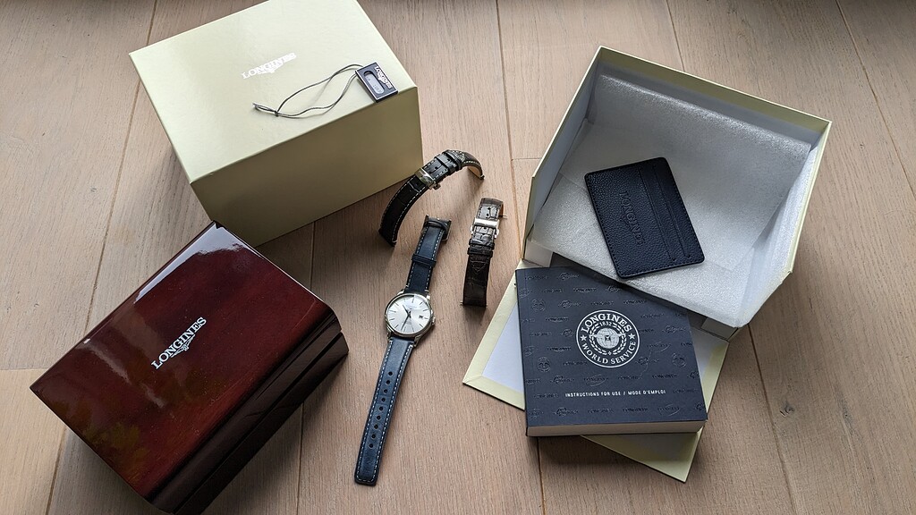 TK: Longines Record 40mm silver sunburst - Horlogemarkt (horloges ...