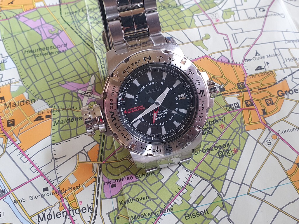 Seiko Map Meter gevonden onder de kerstboom. - Algemene Horlogepraat ...