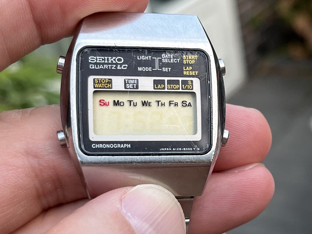 Seiko a128-5000 - Vage cijfertjes & knipperen - Techniek & Reviews ...