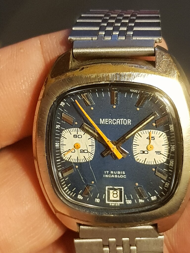 Wie kan me iets meer vertellen over dit horloge van Mercator - Vragen ...