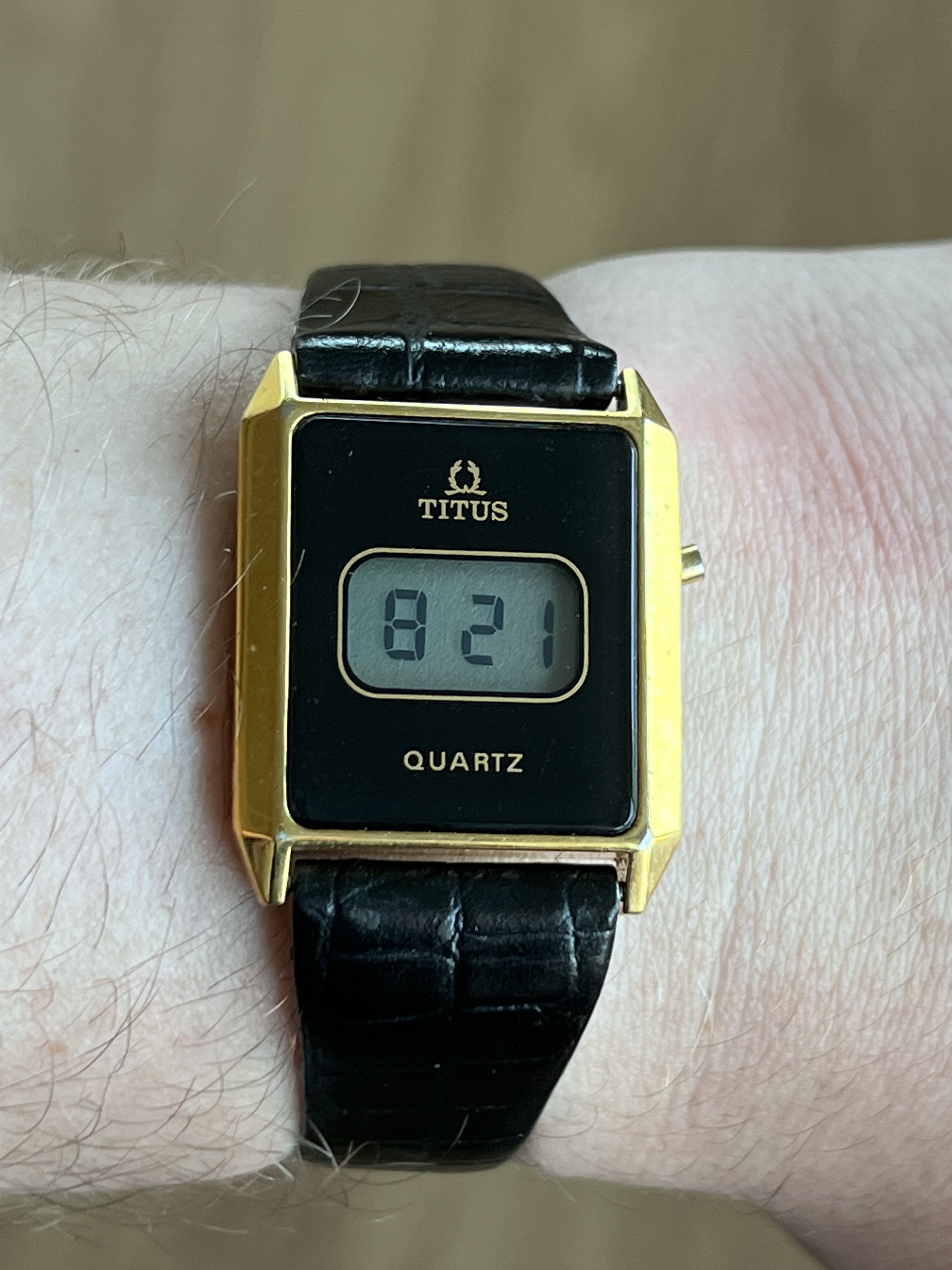 Vintage Titus LCD - Horlogemarkt (horloges) - Horlogeforum.nl - het ...