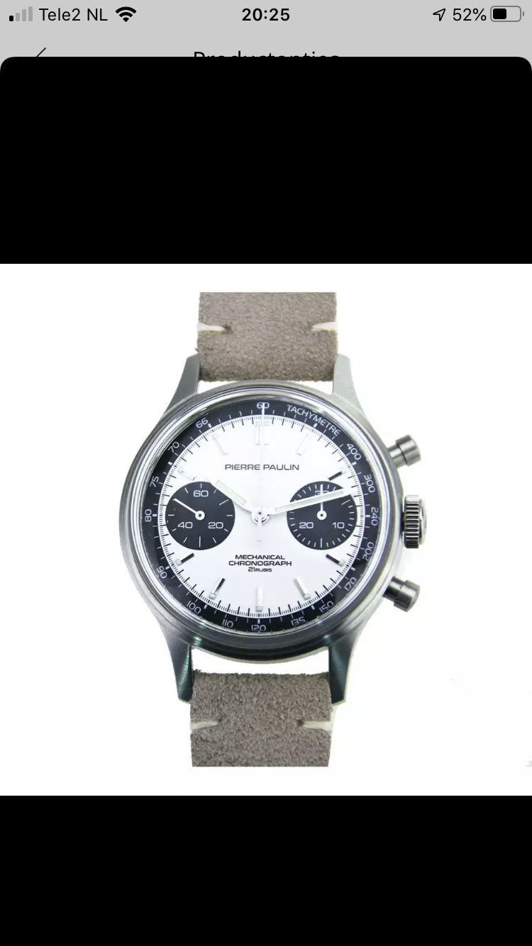 Geckota vintage mechanical vintage racing (reverse) panda - Algemene ...