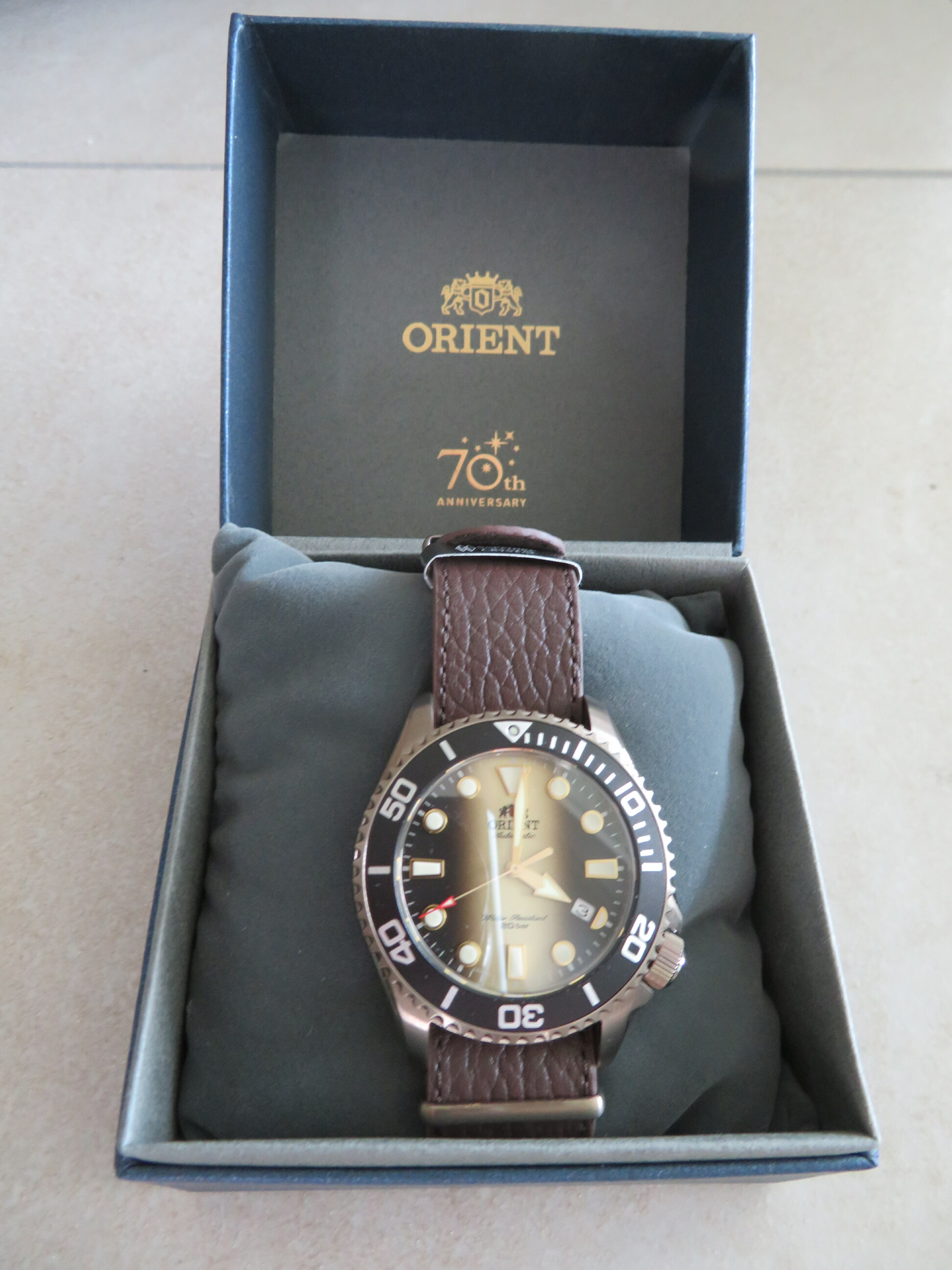 NA: Orient 70th Anniversary Limited Edition - Algemene Horlogepraat ...